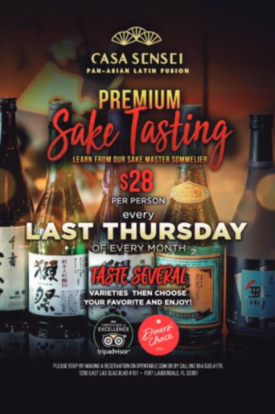 Latin American & Asian Food Restaurant in Ft. Lauderdale | Casa Sensei